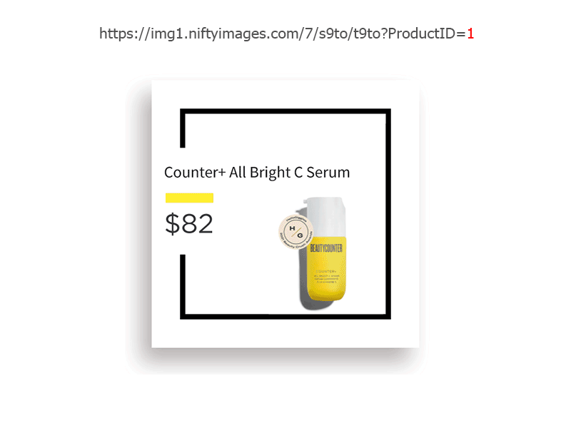 product-gif – Dynamic Images for Email